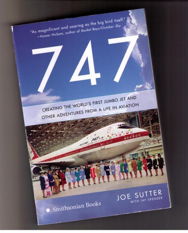 LIVRO “747”, DE JOE SUTTER – Autoentusiastas
