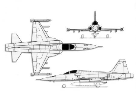 NORTHROP F-5 TIGER, 60 ANOS – HOJE! – Autoentusiastas