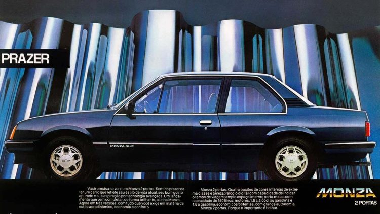 CHEVROLET MONZA, 40 ANOS: RELEMBRE ESSE SUCESSO – Autoentusiastas