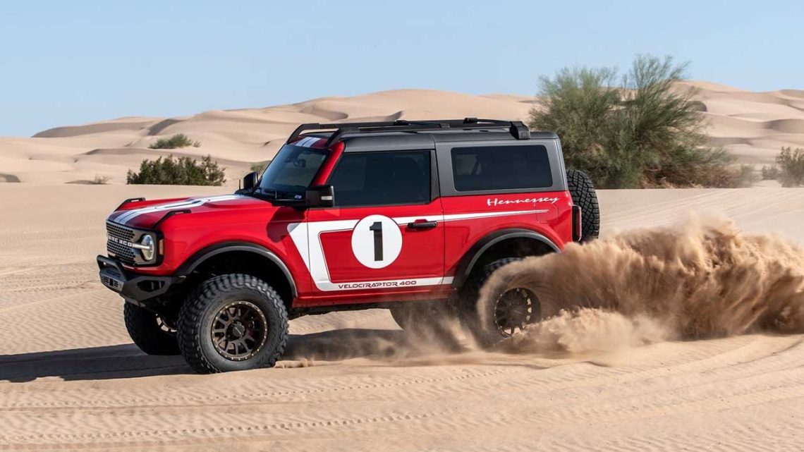 VELOCIRAPTOR: HENNESSEY LEVA O FORD BRONCO A 417 cv – Autoentusiastas