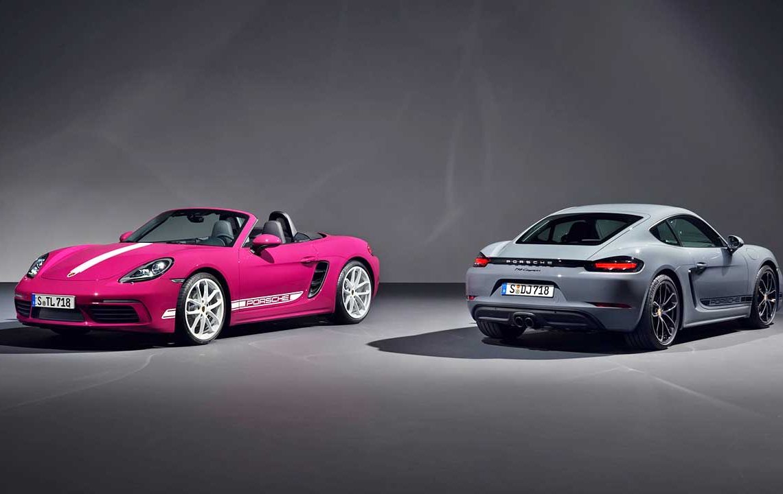 PORSCHE 718 CAYMAN E BOXSTER GANHAM EDIÇÃO STYLE – Autoentusiastas