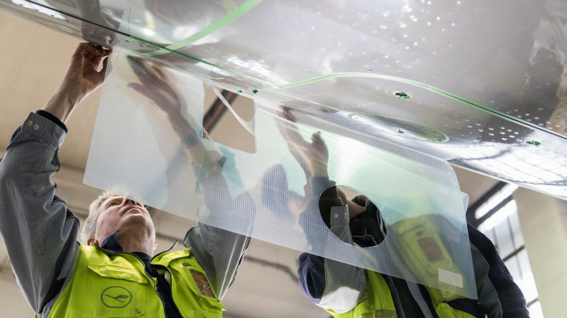 TECNOLOGIA AEROSHARK DA LUFTHANSA TECHNIK E BASF É CERTIFICADA PARA ...