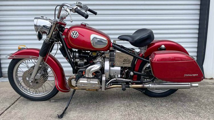 LINDA MOTOCICLETA COM MOTOR VW BEETLE – Autoentusiastas