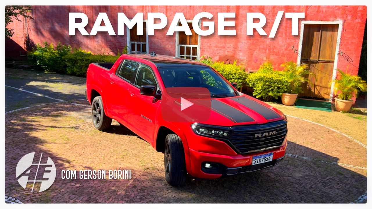 RAM RAMPAGE R/T 2,0 TURBO, A PICAPE PARA USO NA RUA E NA PISTA (COM ...